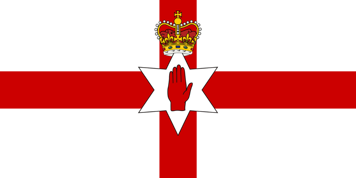 Pohjois-Irlannin lippu - Maiden liput